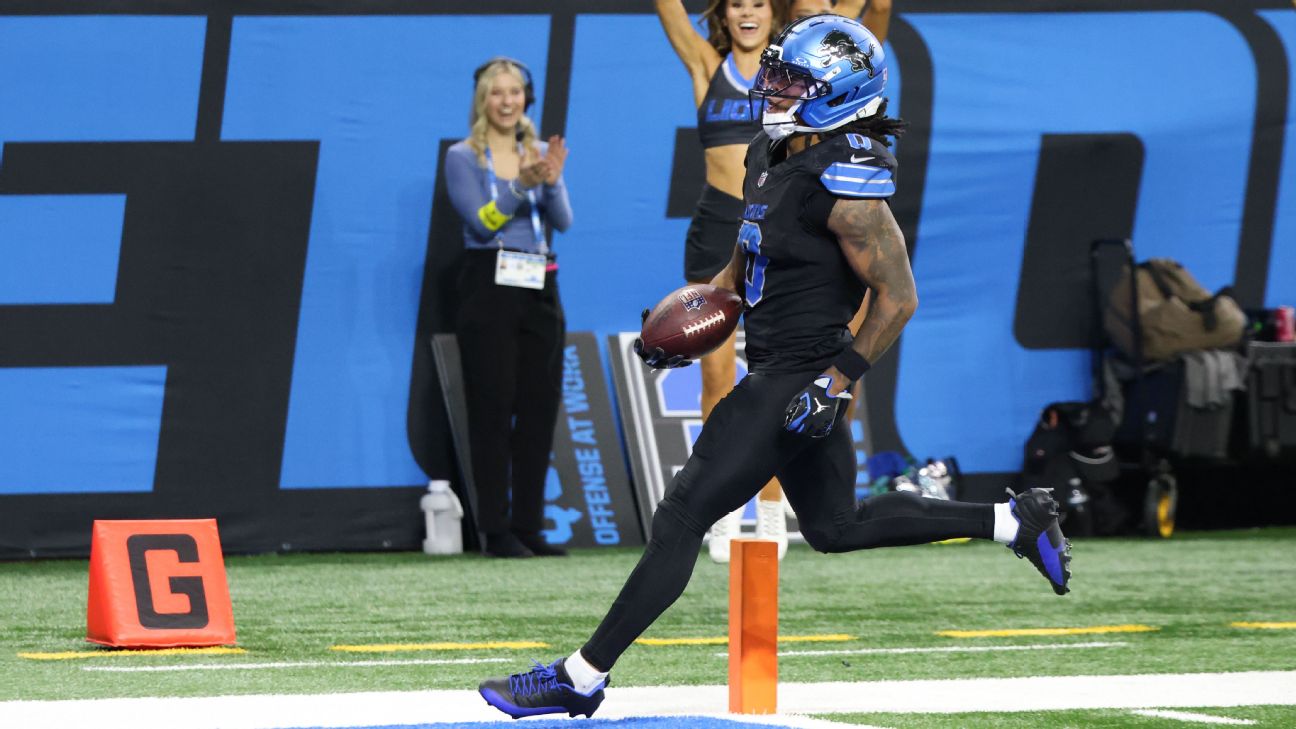 Lions’ Jahmyr Gibbs has 264 yards, 3 TDs in Lions’ OT victory – Danspool